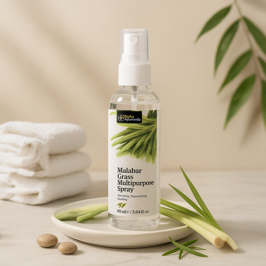 Malabar Lemongrass Face Mist | Natural Toner Spray – Bipha Ayurveda