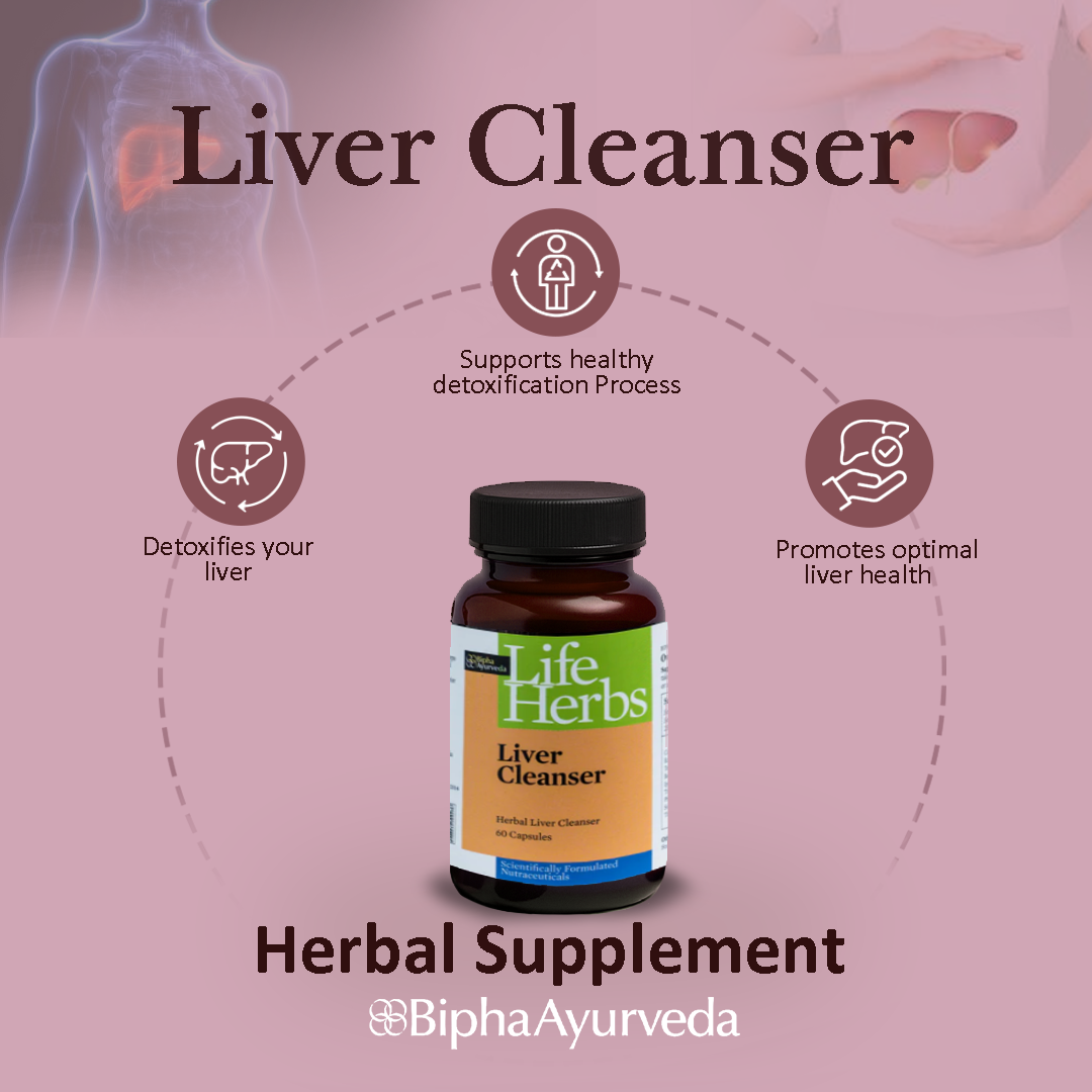 Limpiador de hígado 60 cápsulas – Bipha Ayurveda