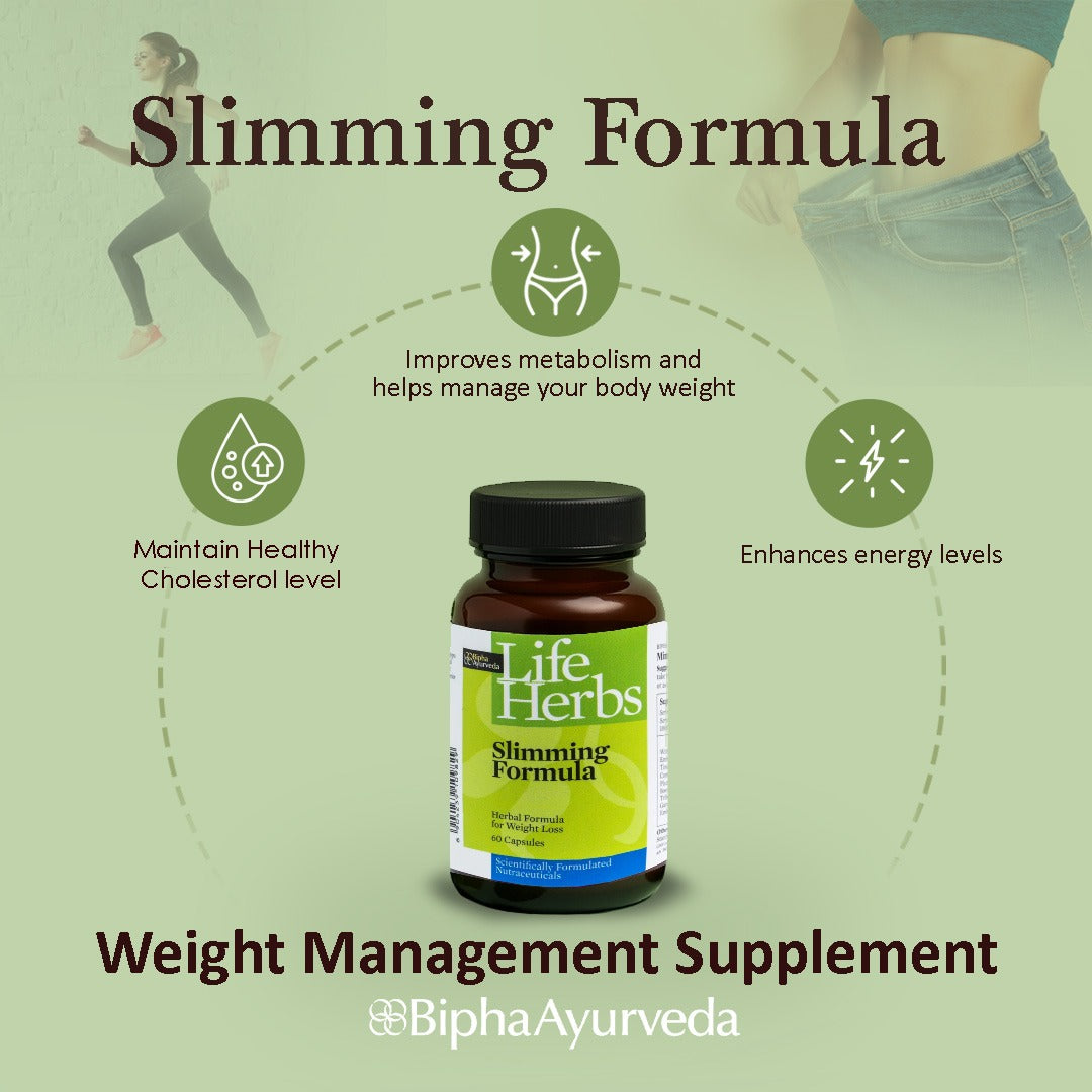 Buy Slimming Formula Capsules (60) | Weight Loss S – Bipha Ayurveda