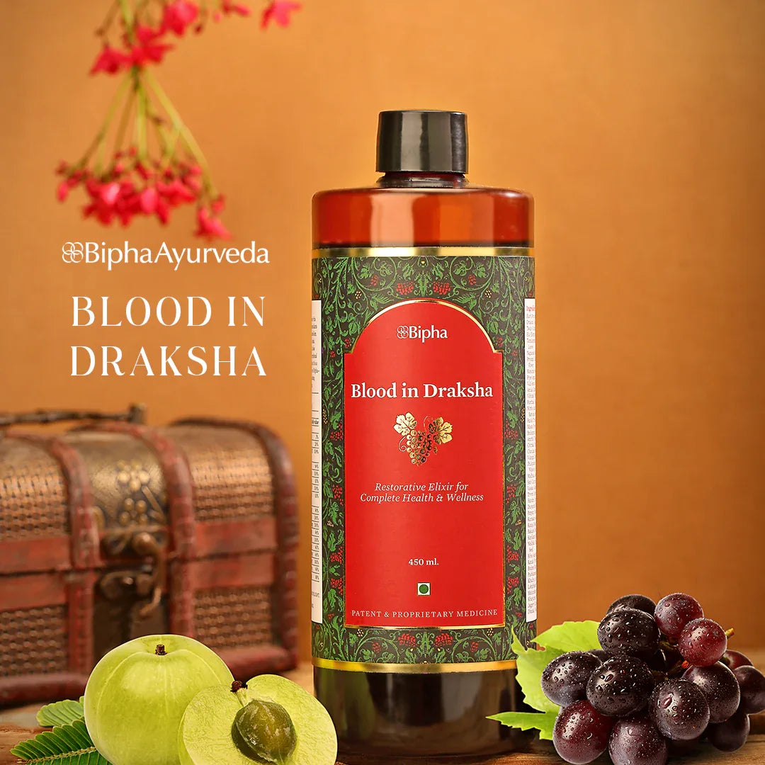 Buy Blood in draksha 450 ml | Herbal Tonic - Bipha