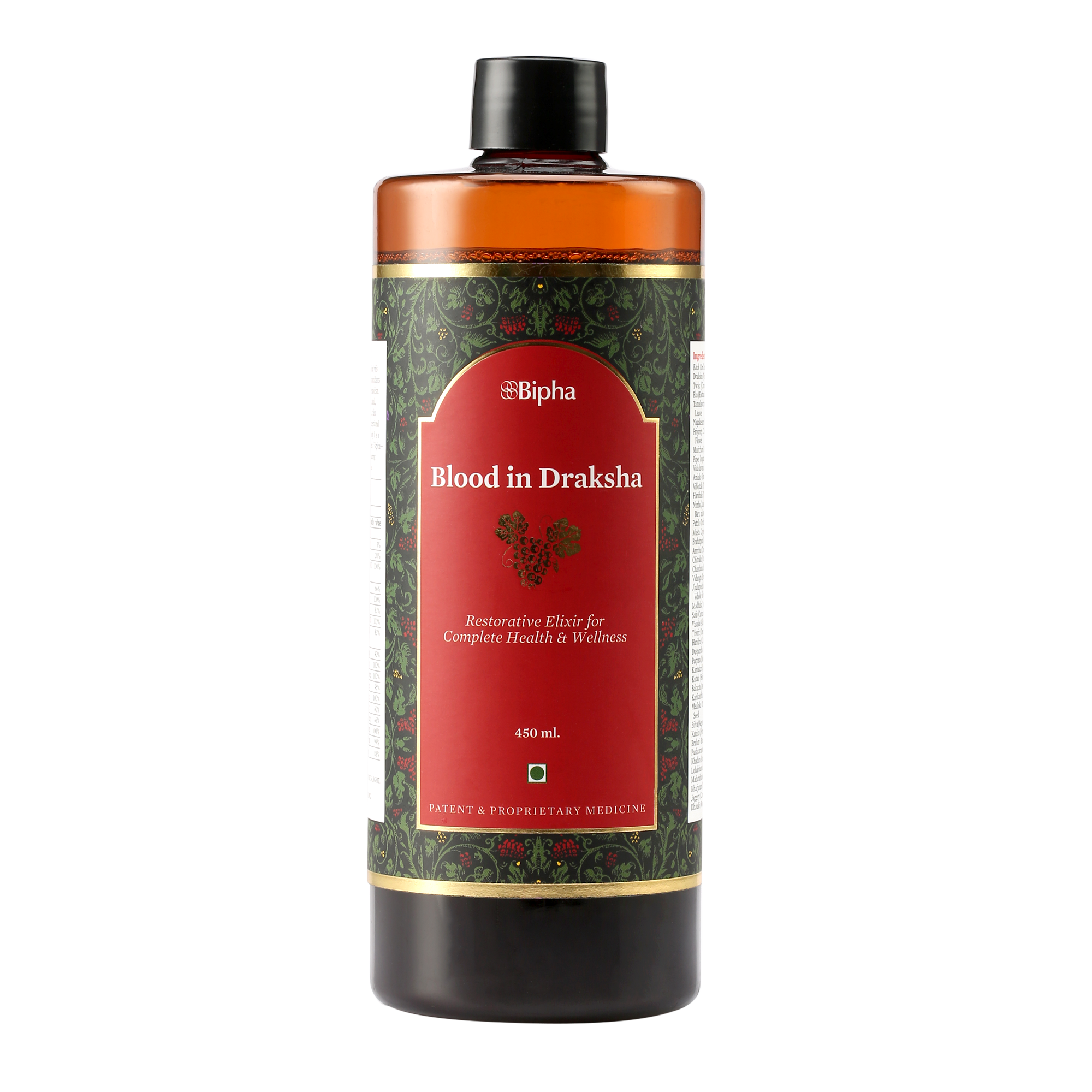 Buy Blood in draksha 450 ml | Herbal Tonic - Bipha Ayurveda