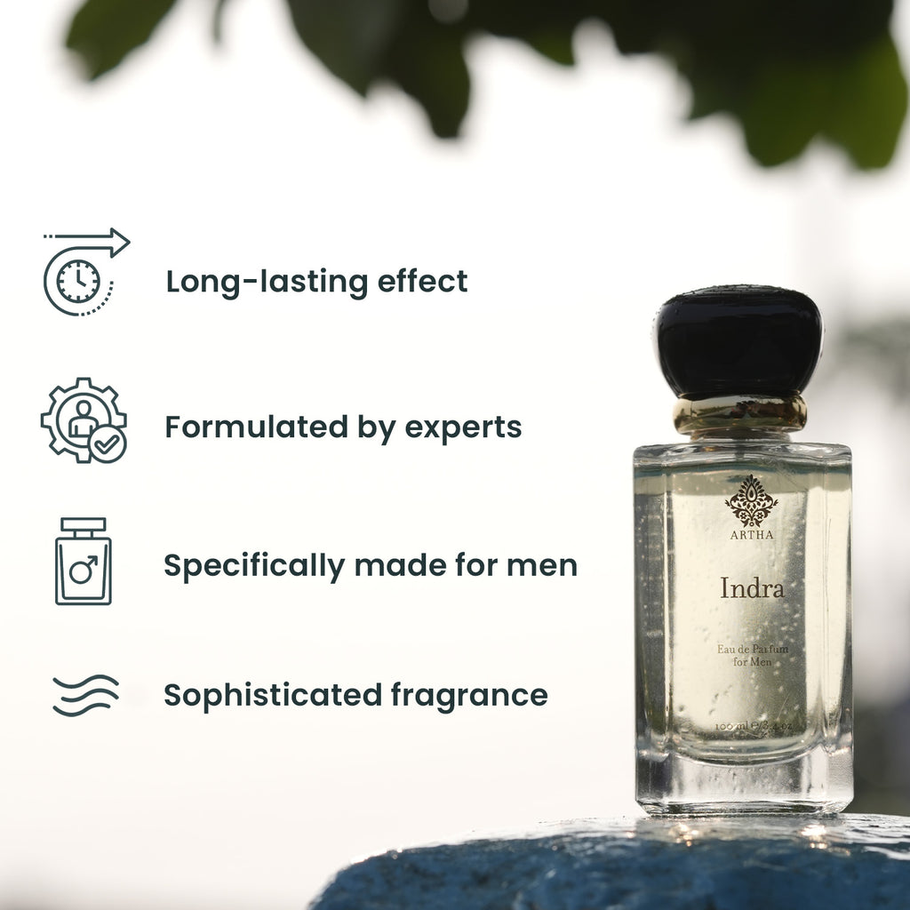Indra-Eau de Parfum for Men 100 ml – Bipha Ayurveda