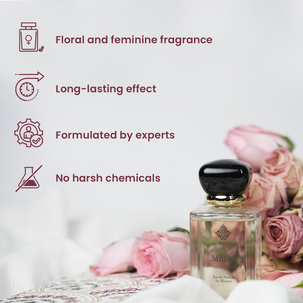 Mithra -Eau de Parfum for Women 100 ml – Bipha Ayurveda